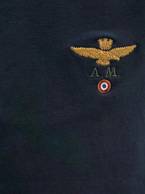 AERONAUTICA MILITARE Embroidered Track Shorts