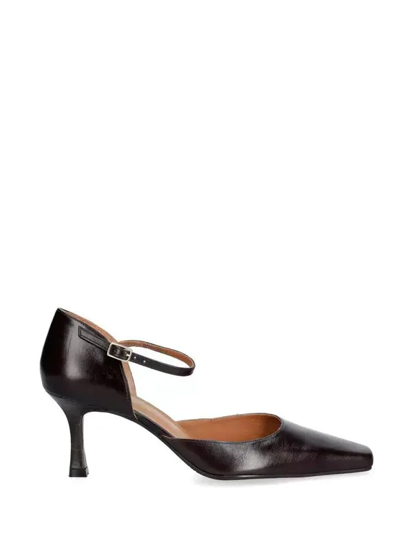 BILLI BI Square-toe Buckle-fastening Pumps