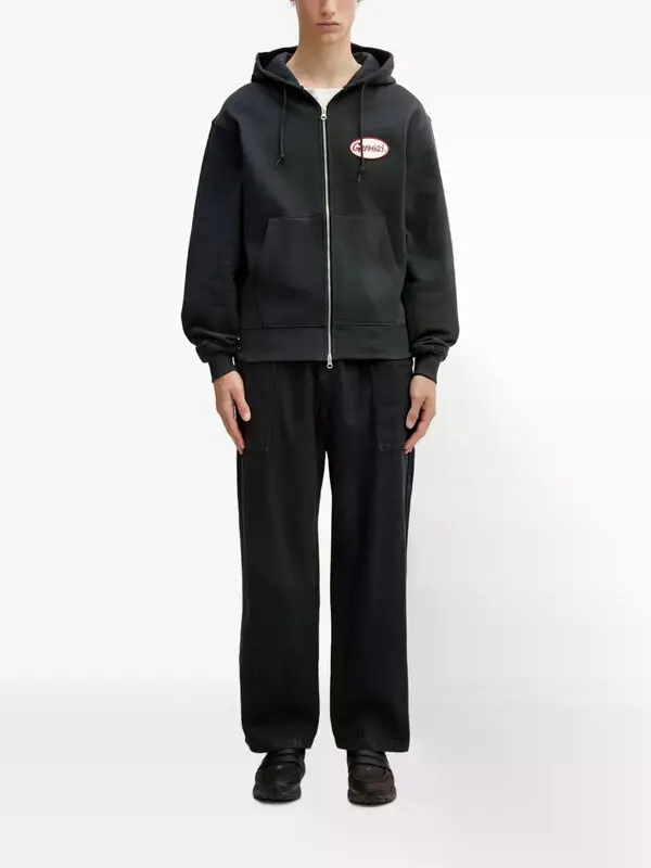 Gramicci Logo Patch Zip-up Hoodie