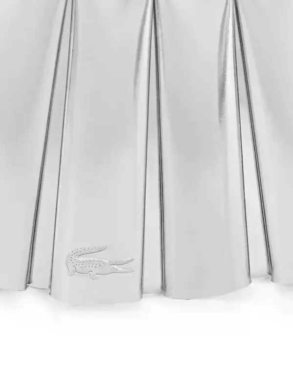 Lacoste Mini Lenglen Pleated-effect Tote Bag
