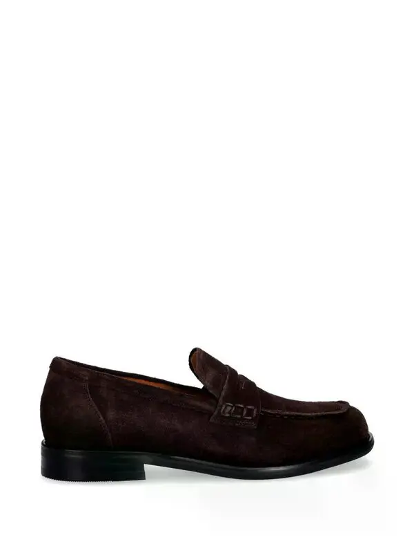 VAGABOND SHOEMAKERS Linn Suede Penny Loafers - Brown