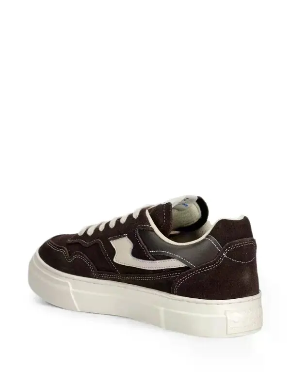 S.W.C STEPNEY WORKERS CLUB S-strike Suede Panelled Sneakers