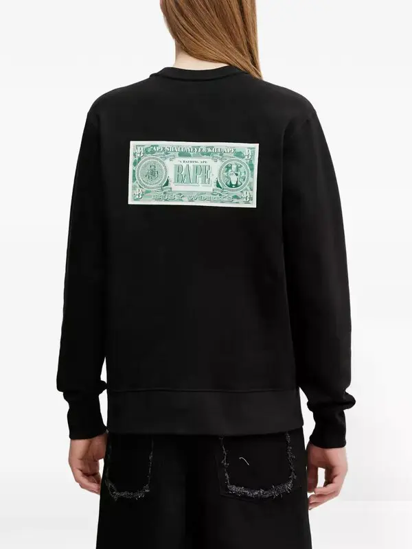A BATHING APE Logo Patch Sweatshirt