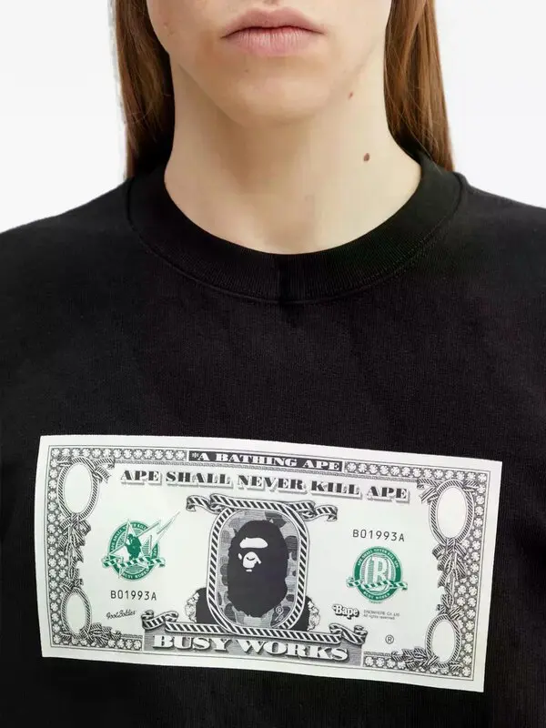 A BATHING APE Logo Patch Sweatshirt