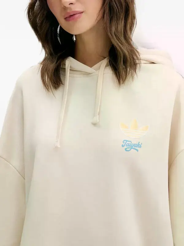 Adidas Graphic Print Drawstring Hoodie