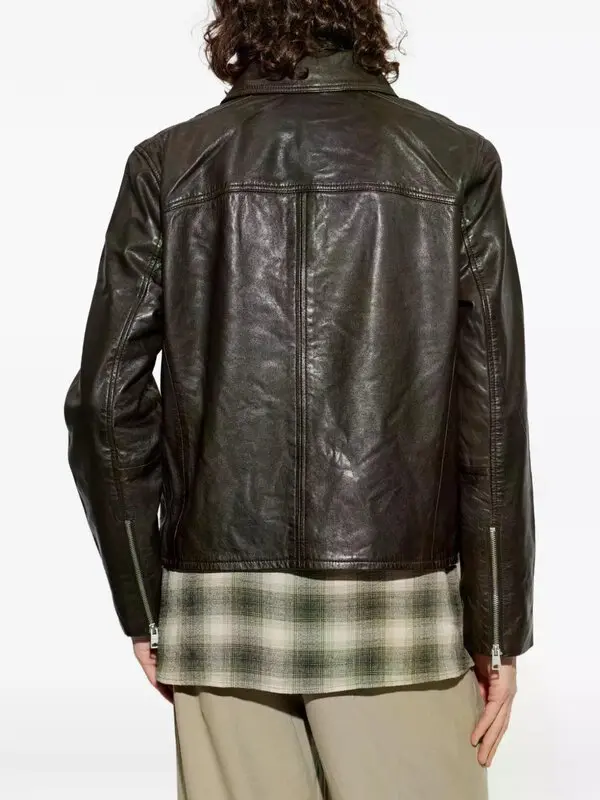 ALLSAINTS Tune Lamb Leather Jacket