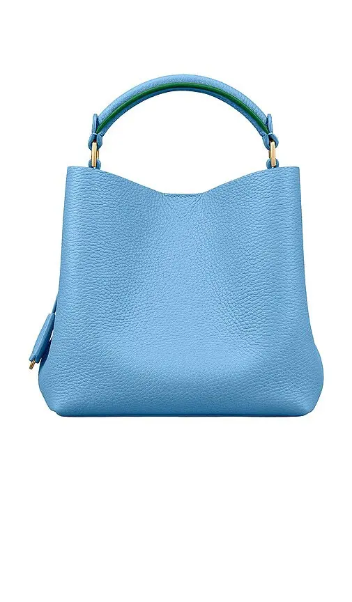 MAISON DE SABRÃ The Mini Bucket Bag In Blue