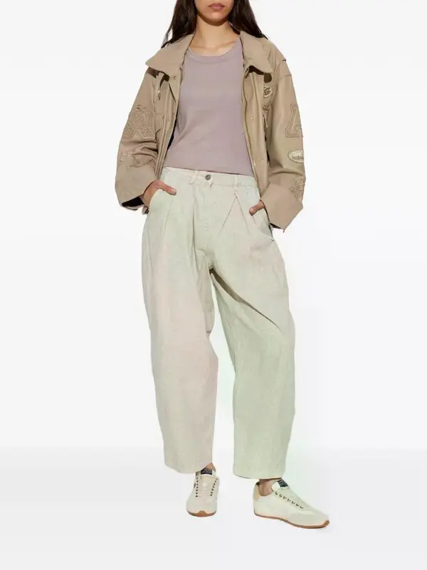 ALLSAINTS Becca Leopard-print Trousers