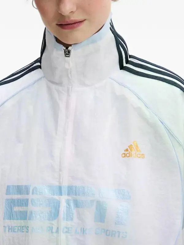 Adidas Teamgeist 2.0 Logo-print Zip-up Jacket