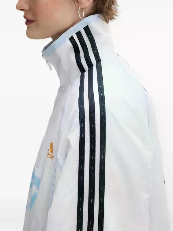 Adidas Teamgeist 2.0 Logo-print Zip-up Jacket