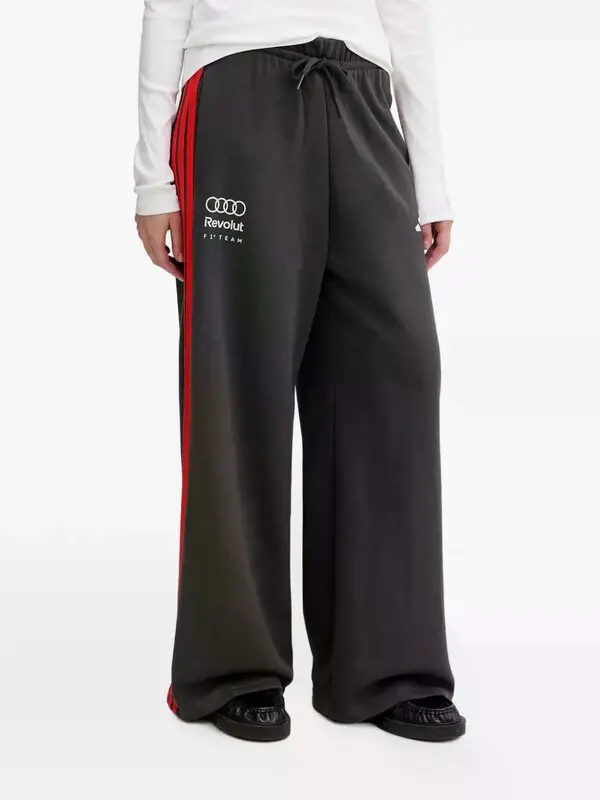 Adidas Audi Revolution F1 Team Logo Track Pants - Grey