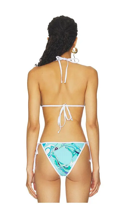 Superdown Shakya Bikini Top In Blue