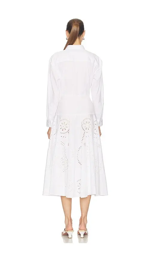Polo Ralph Lauren Collared Long Sleeve Shirt Dress