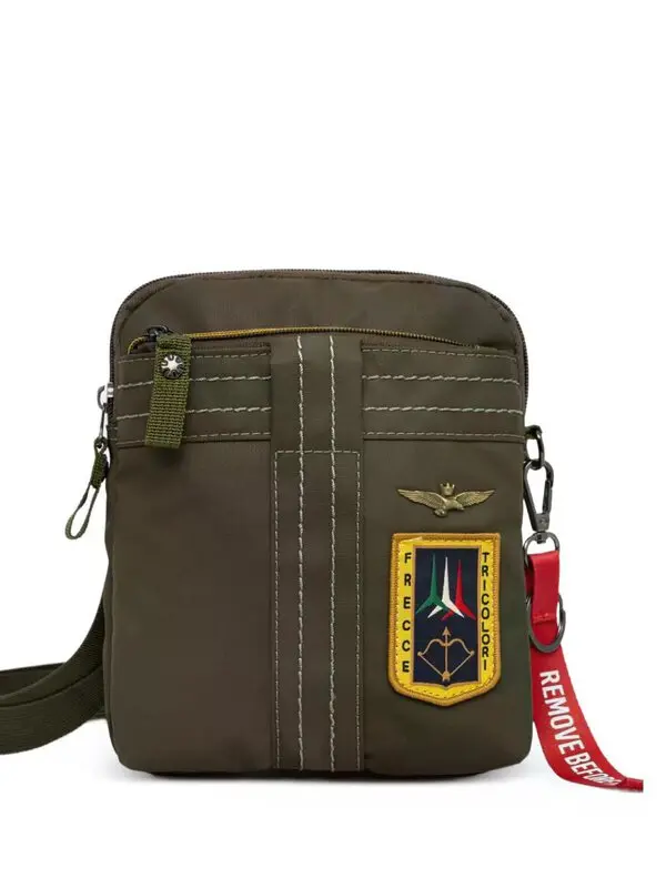 AERONAUTICA MILITARE Messenger Bag - Green