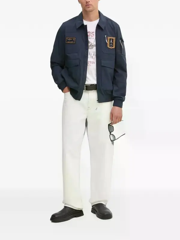 AERONAUTICA MILITARE Military Jacket - Blue