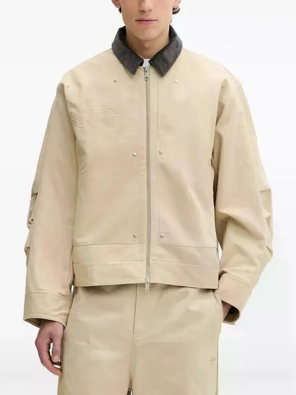 Adidas Embroidered Bomber Jacket