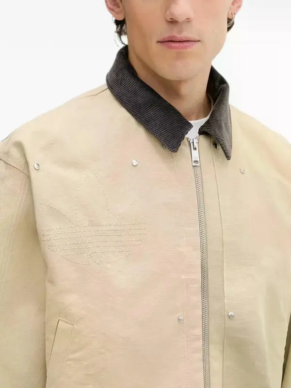Adidas Embroidered Bomber Jacket