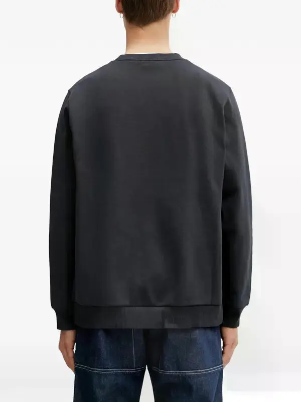 Gramicci Logo Embroidered Crew Neck Sweater