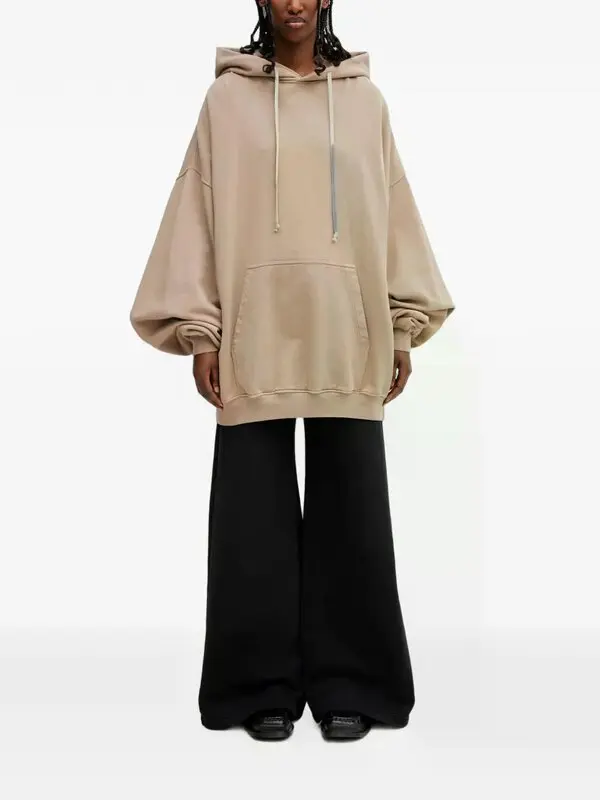 Rick Owens Oversized Drawstring Hoodie
