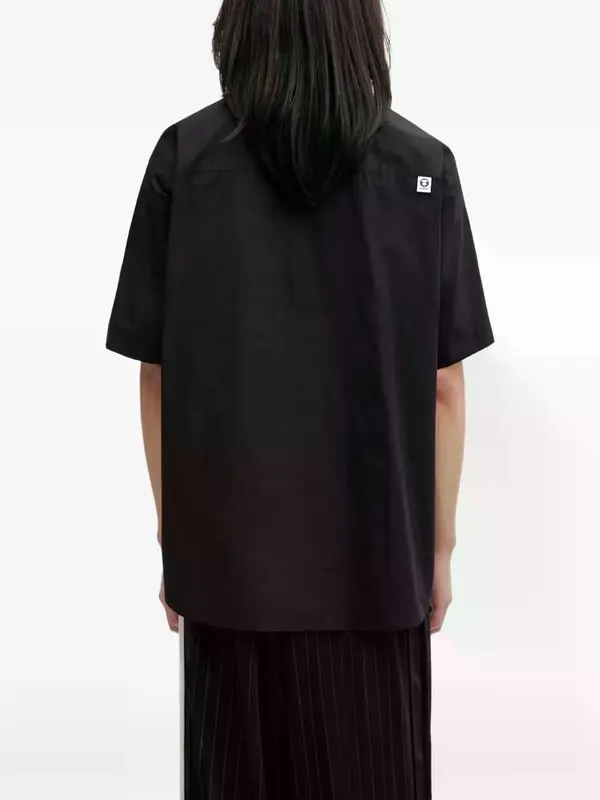 AAPE BY *A BATHING APE Logo-patch Button-down Shirt