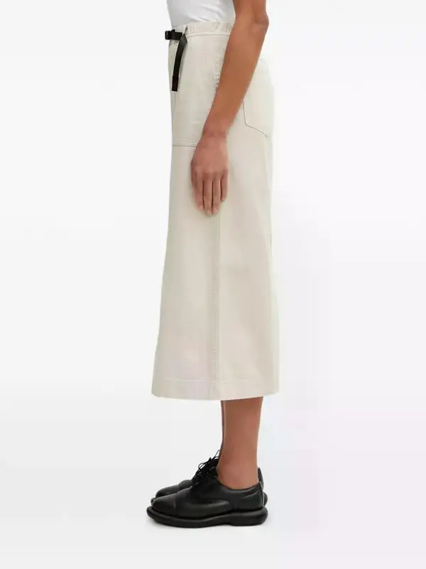Gramicci Belted Midi Skirt With Patch Pockets