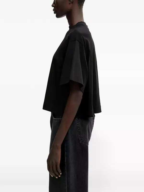 Sportmax Logo Patch Ribbed T-shirt