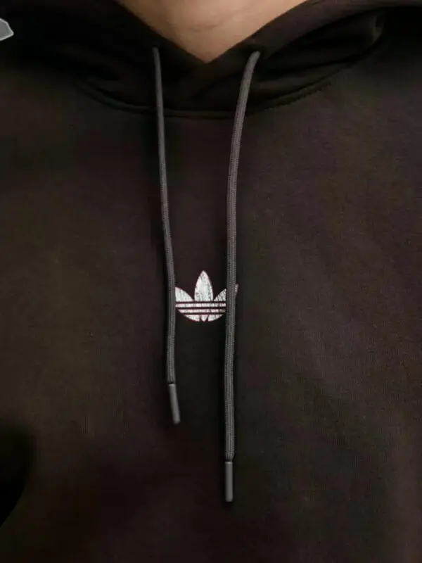 Adidas Trefoil Graphic-print Hoodie