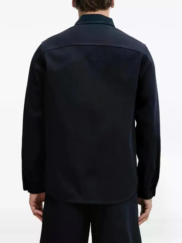 A.p.c. Noah Logo-embroidered Chest-pockets Shirt Jacket