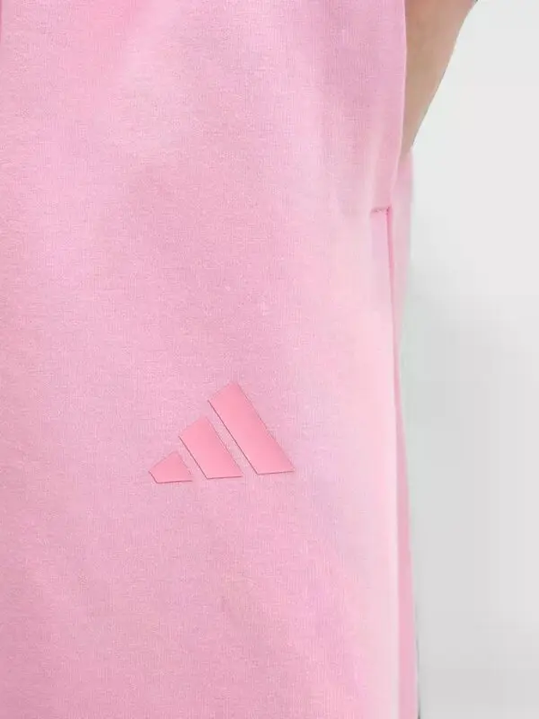 Adidas Soft Lux Elasticated-waistband Logo-patch Track Pants