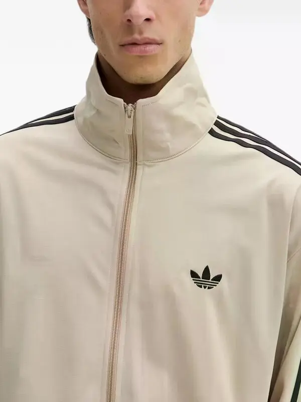 Adidas Firebird Track Logo-embroidered Sweatshirt