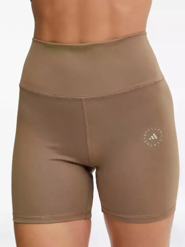 Adidas By Stella McCartney High-waisted Mini Shorts