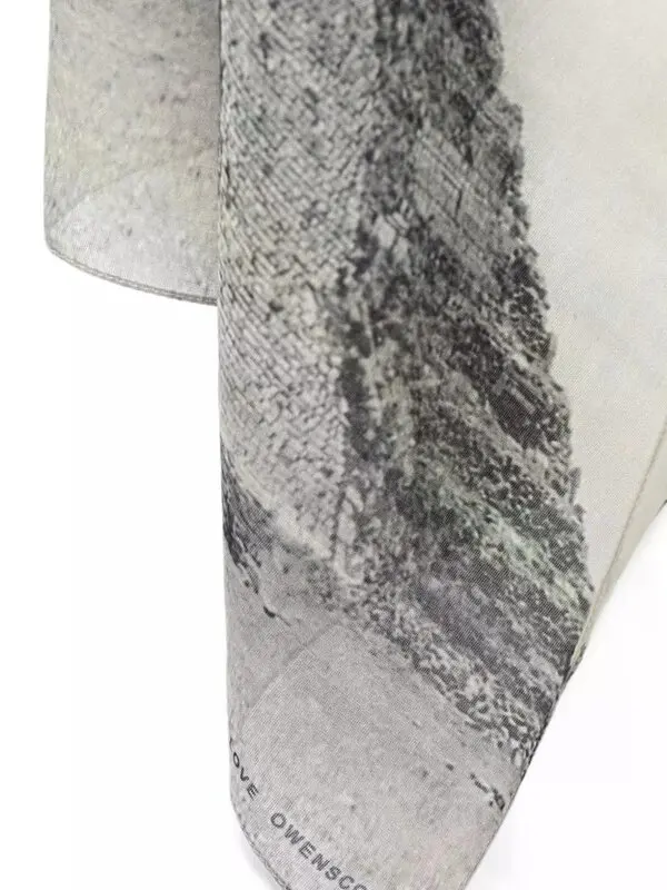 Rick Owens Pyramid-print Scarf