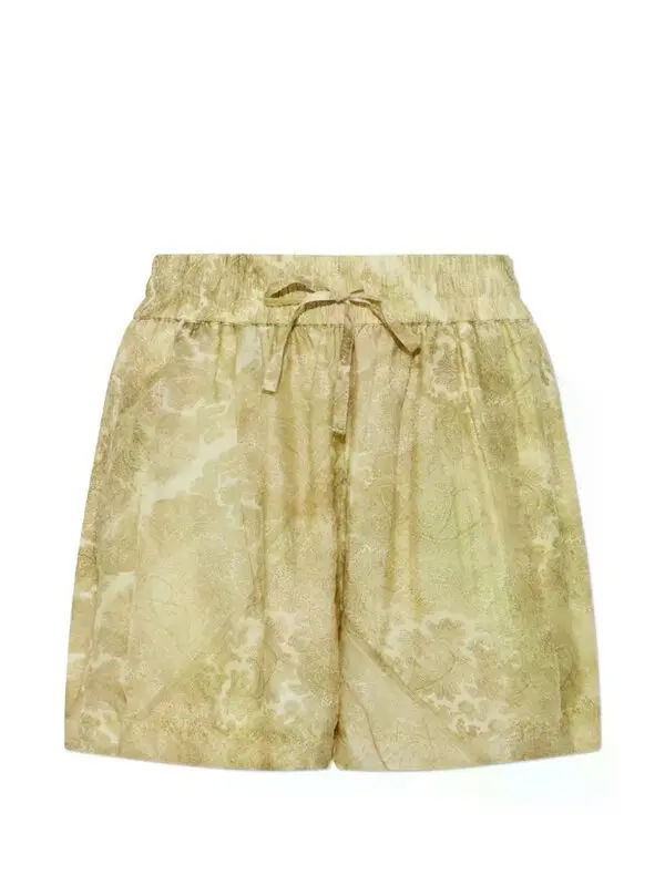 ALLSAINTS Isla Paisley Print Shorts