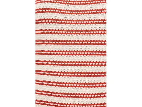 Madewell Bloom Texture Tank Midi Stripe Dress