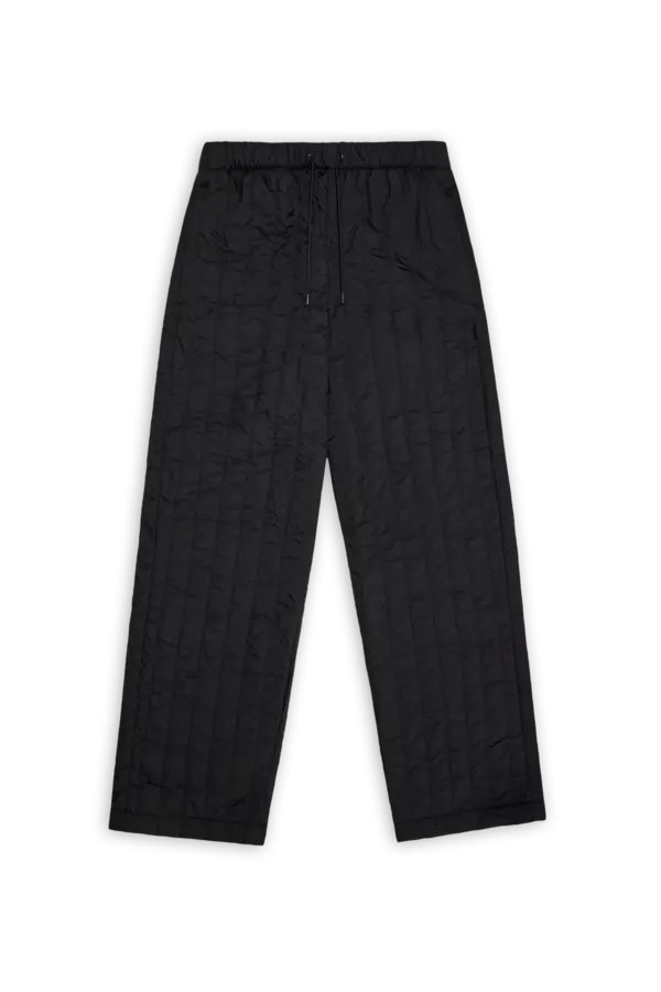Rains Banja Liner Wide Leg Quilted Pants