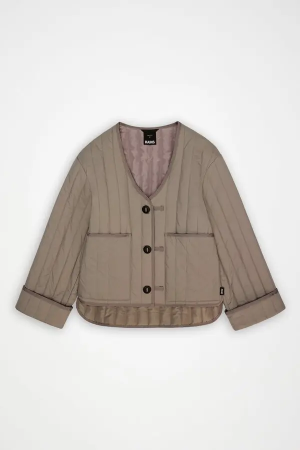Rains Banja Liner W Jacket - Cinder
