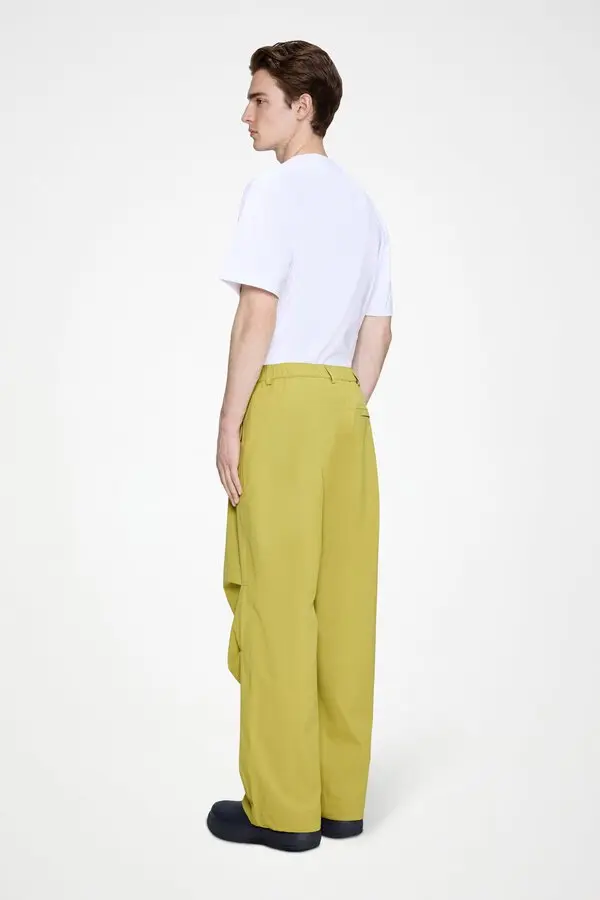 Rains Suva Hardshell Wide Leg Pants - Glow