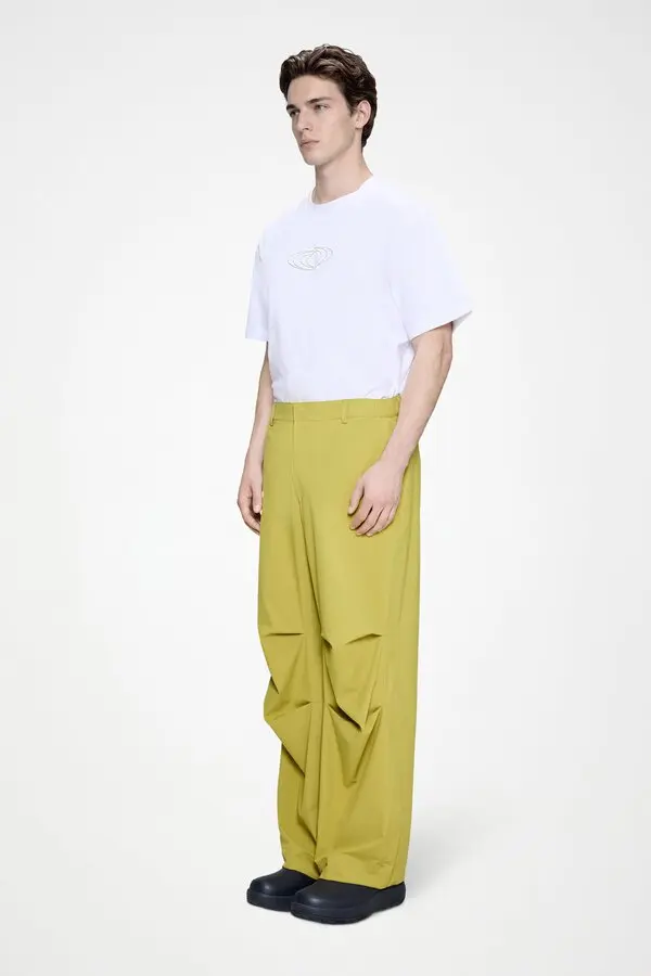 Rains Suva Hardshell Wide Leg Pants - Glow