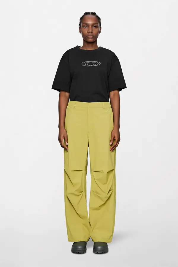 Rains Suva Hardshell Wide Leg Pants - Glow