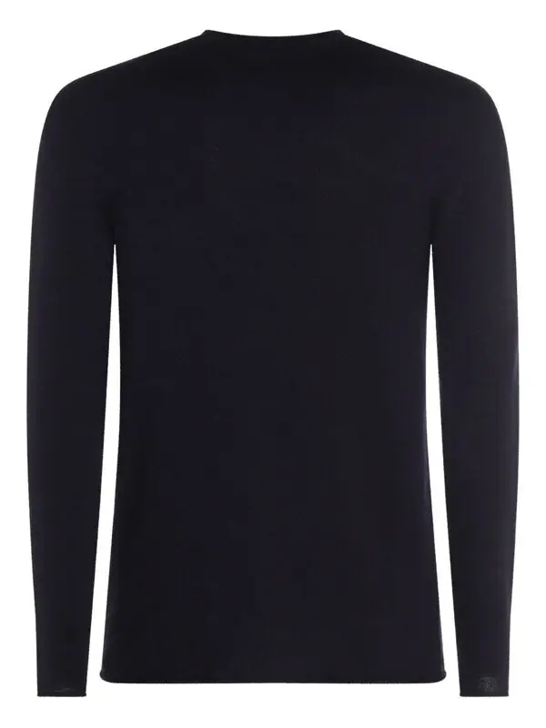 Giorgio Armani Cashmere Crewneck Sweater - Blue
