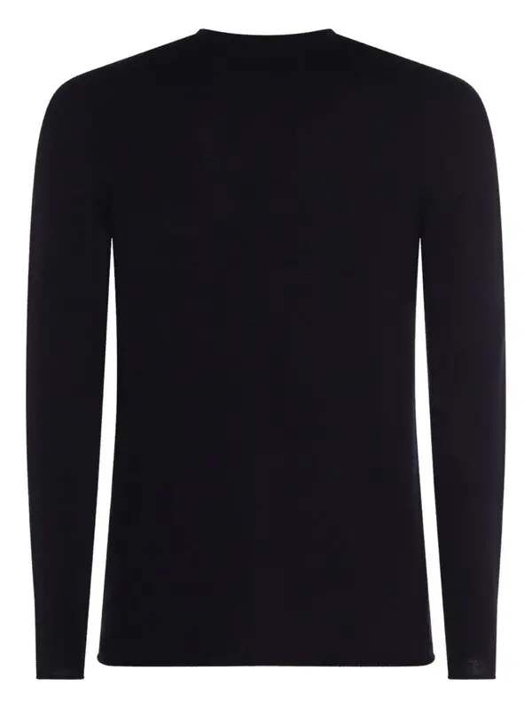 Giorgio Armani Cashmere Crewneck Sweater - Blue