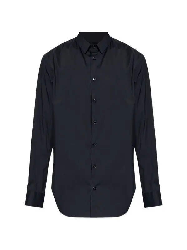 Giorgio Armani Cotton Shirt - Blue