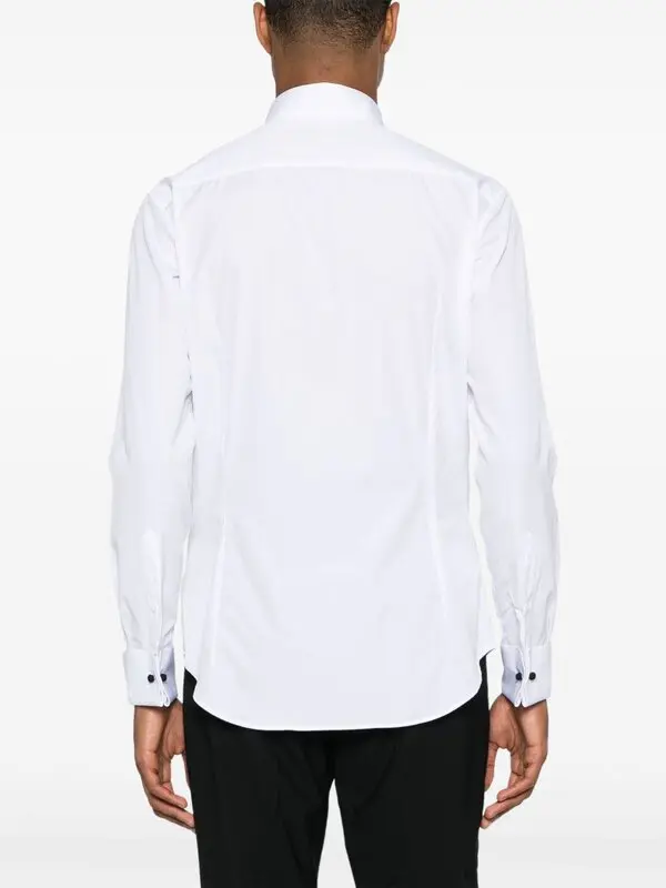 Giorgio Armani Cotton Smoking Shirt