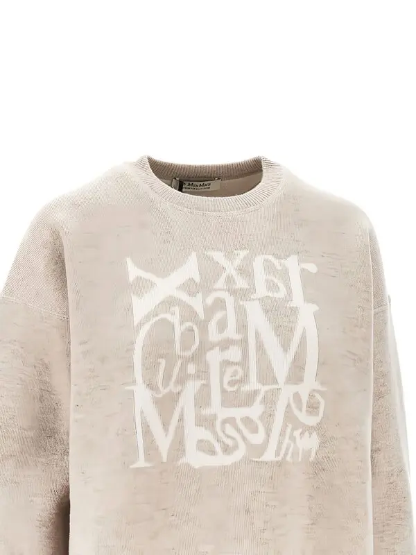 Max Mara Logo Crewneck Sweater