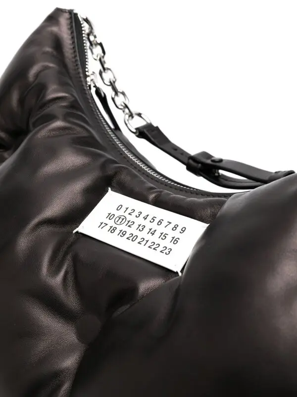 MAISON MARGIELA Glam Slam Medium Leather Hobo Bag
