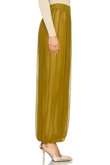 Retrofete Marisel Pant Wide Leg Chiffon Trousers