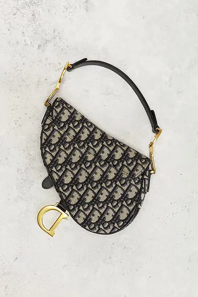 Dior Oblique Mini Saddle Bag