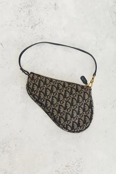 Dior Diorissimo Saddle Pochette Shoulder Bag