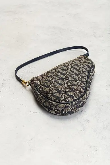 Dior Diorissimo Saddle Pochette Shoulder Bag