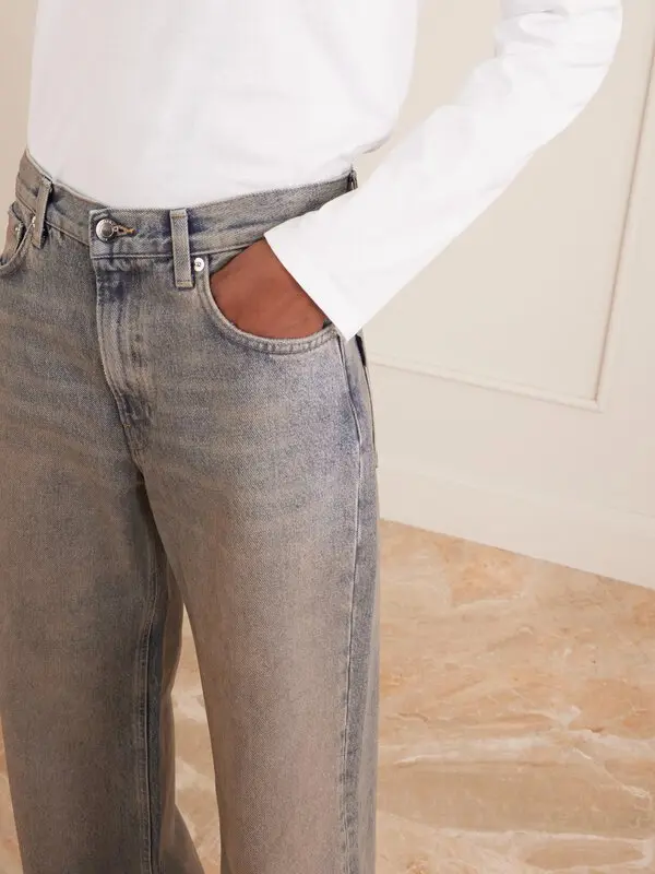 HAIKURE Korea Mid-rise Flared Jeans